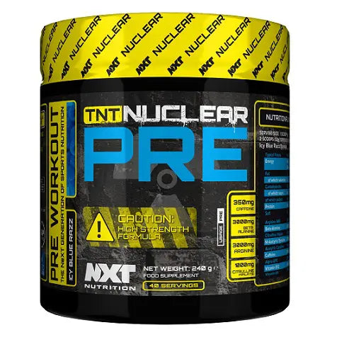 NXT Nutrition TNT Nuclear PRE – Training Fuels