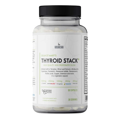Supplement Needs Dean St Mart's Thyroid Stack – Training Fuels
